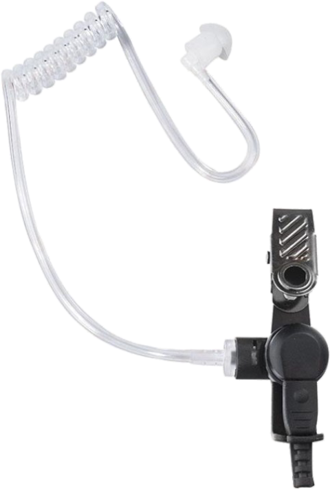 Bravo Heavy Duty Acoustic Tube Earpiece for Radios