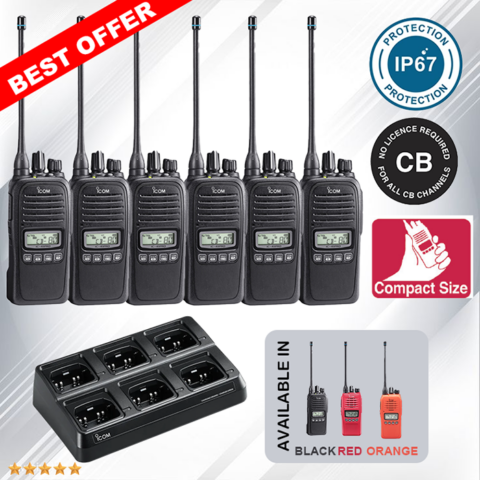ICOM IC-41PRO 6-Pack Team Bundle | Radio Industries Australia